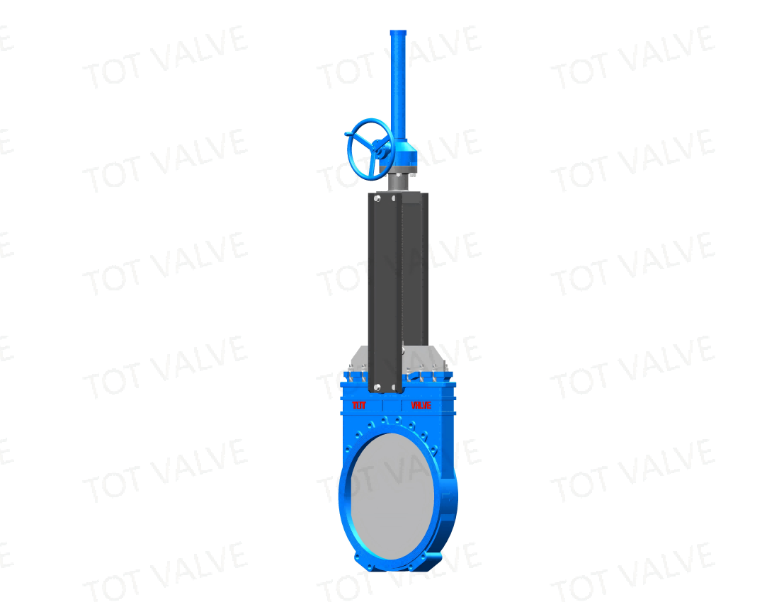 DN700 Unidirectional Knife Gate Valve - TOT Valve Manufacturer & Exporters