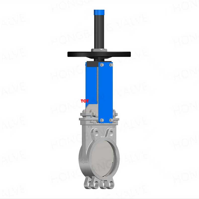 DN150 Knife Gate Valve (6 Inch) - TOT Valve Manufacturer & Exporters